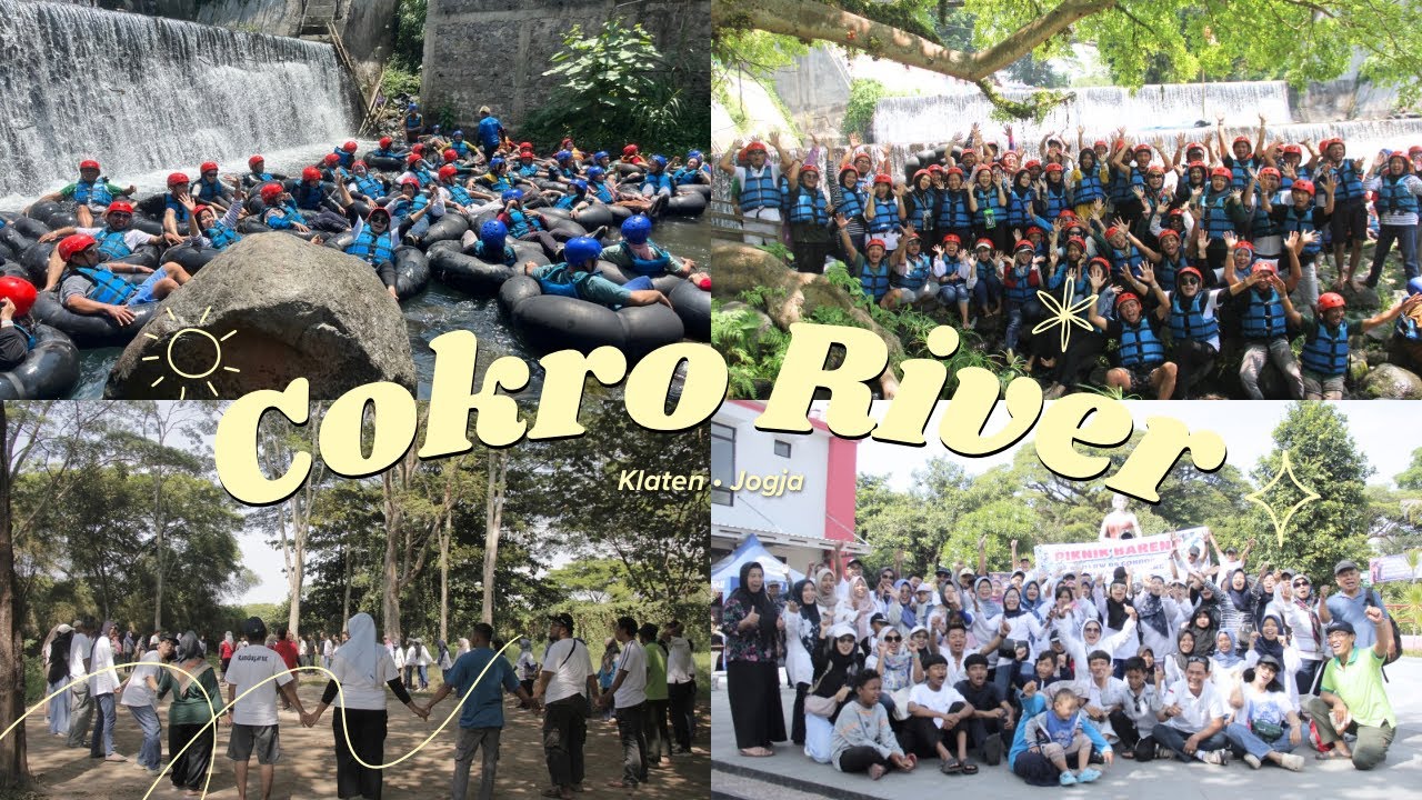COKRO RIVER KLATEN & MALIOBORO JOGJA VLOG! Pertama kali Tubing seru ...