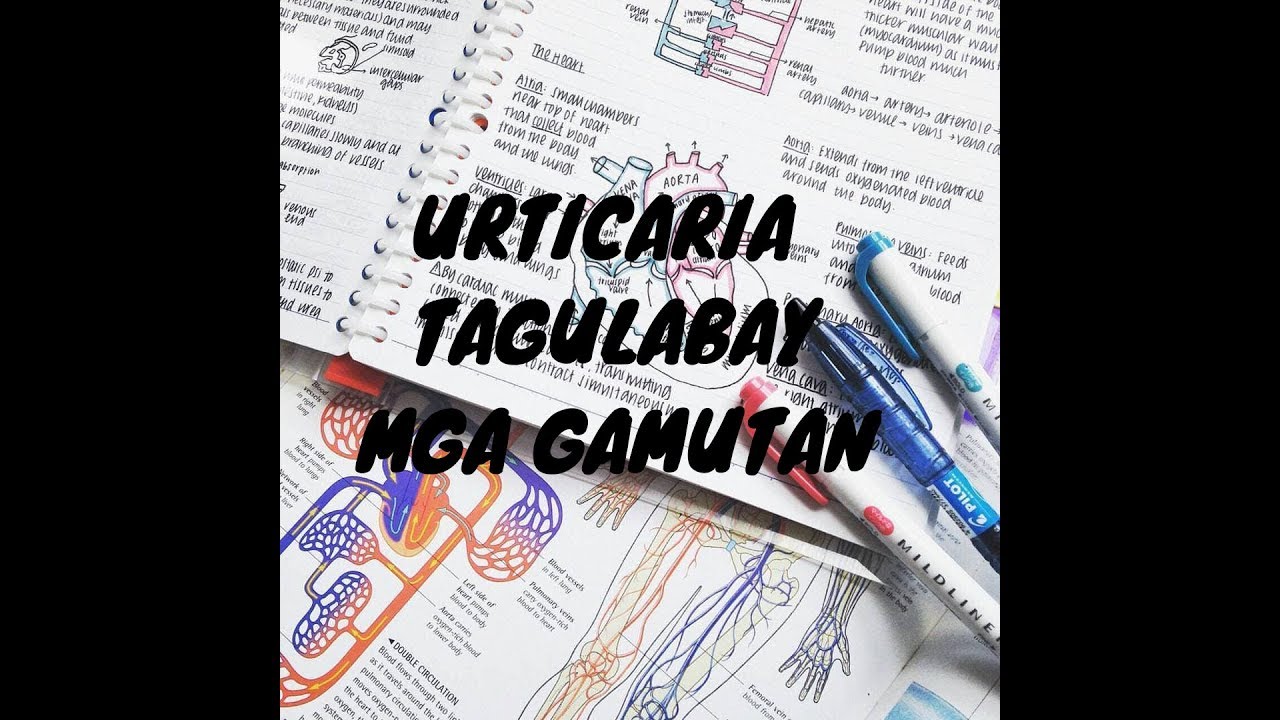 Urticaria Tagulabay : Mga Gamutan - YouTube