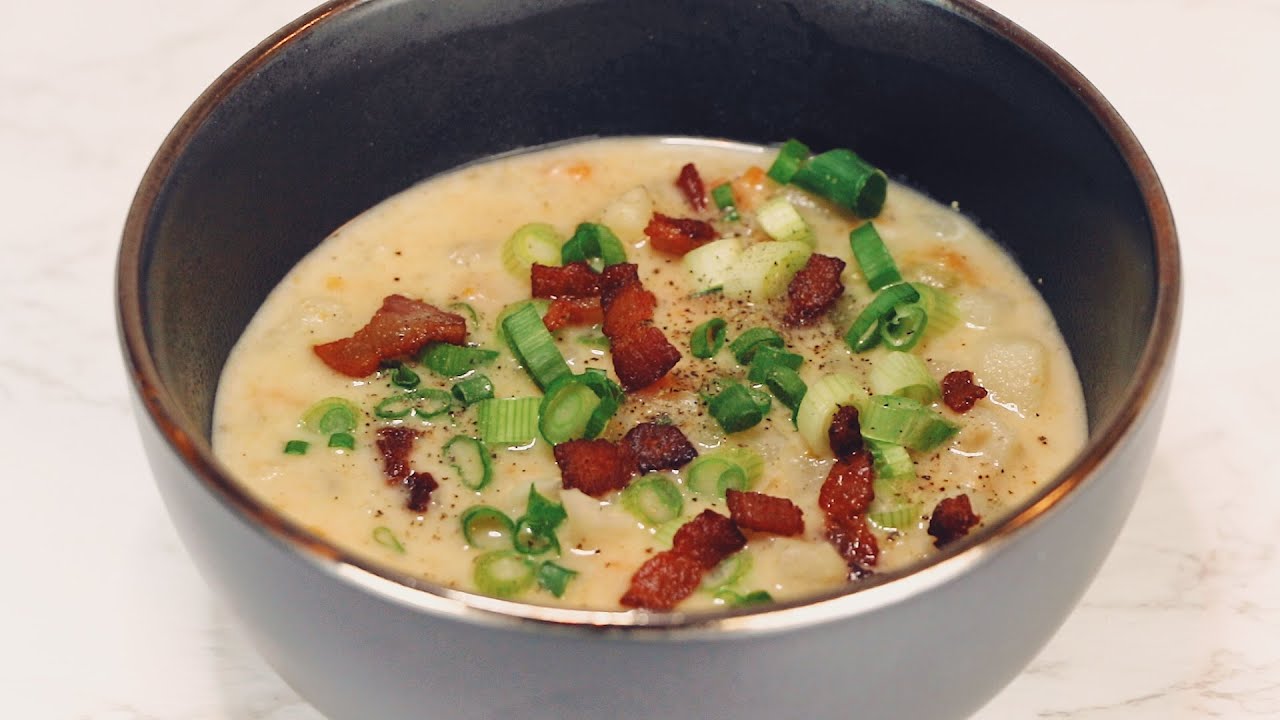 Korean-Style Clam Chowder | Anything but Authentic - YouTube
