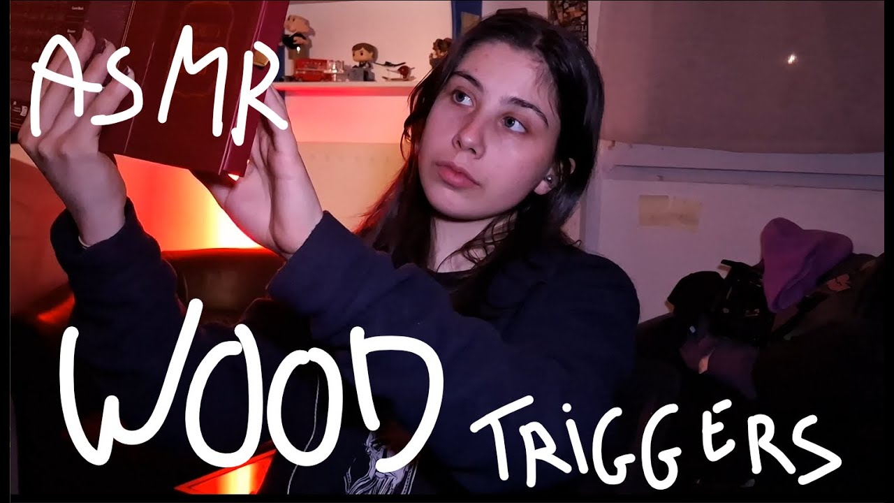 [ASMR] Wood Triggers 🌳 AND Whispering - YouTube