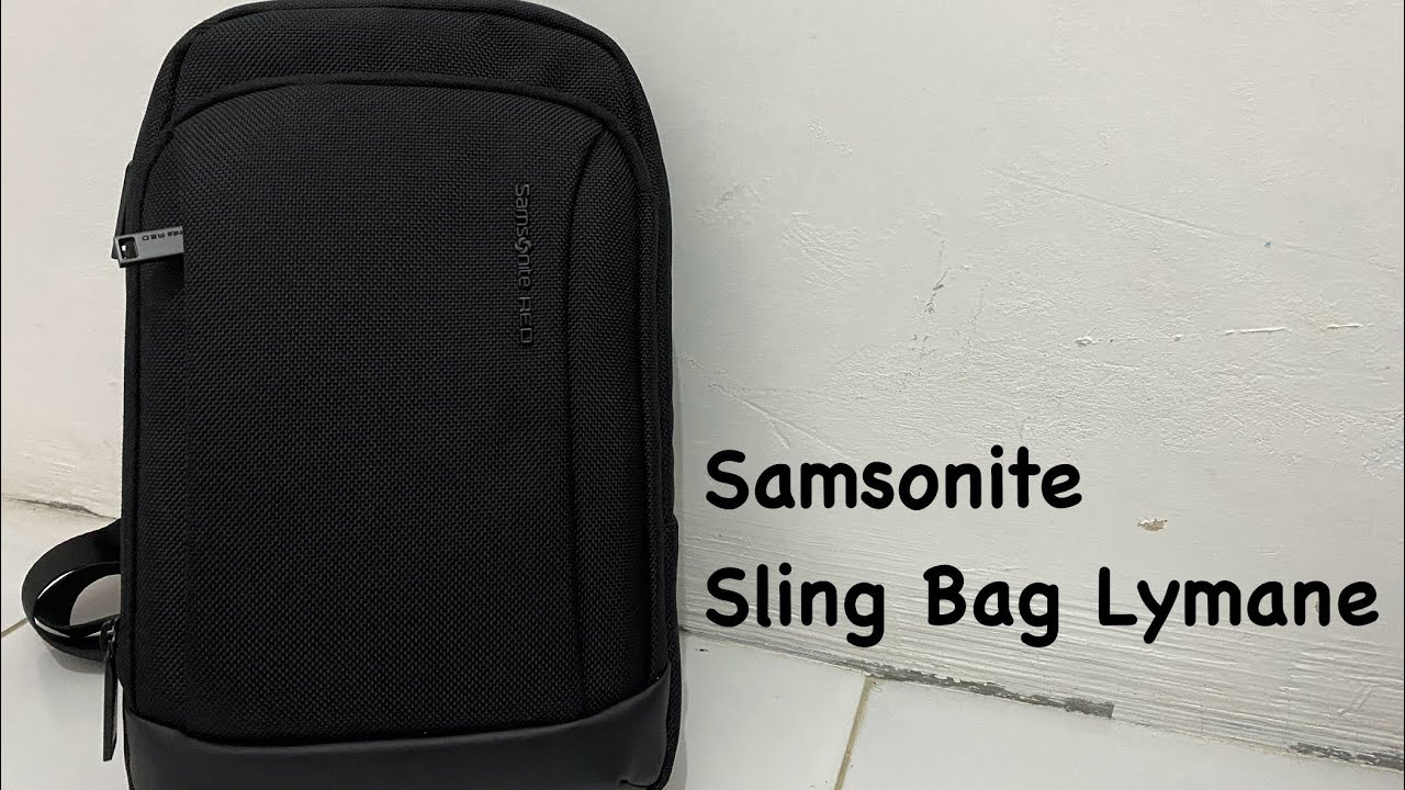 Review Tas Samsonite Red Original || Sling Bag Lymane - YouTube