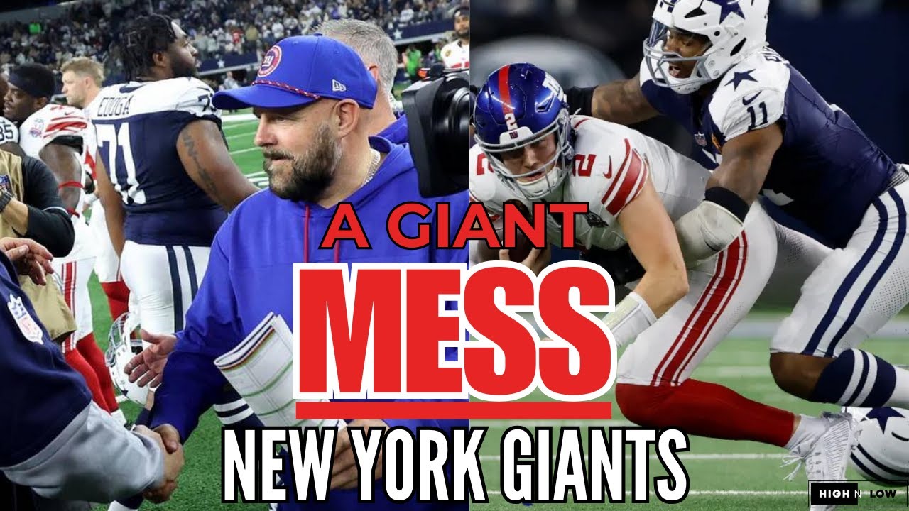 New York Giants Lose to the Dallas Cowboys AGAIN | Fan Reaction - YouTube