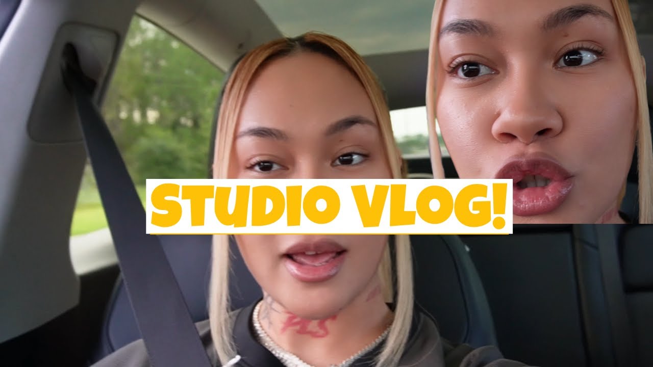 MY FIRST TIME VLOGGING ON MY NEW SONY! (STUDIO VLOG) - YouTube