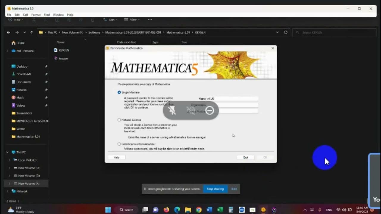 How to install mathematica5 on windows 11 & 10 - YouTube