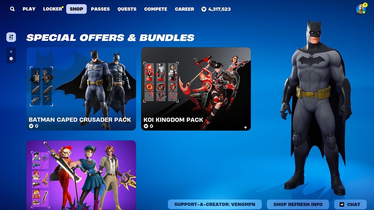 RETURNING Limited Time Bundles Fortnite Item Shop Showcase! (Dates ...