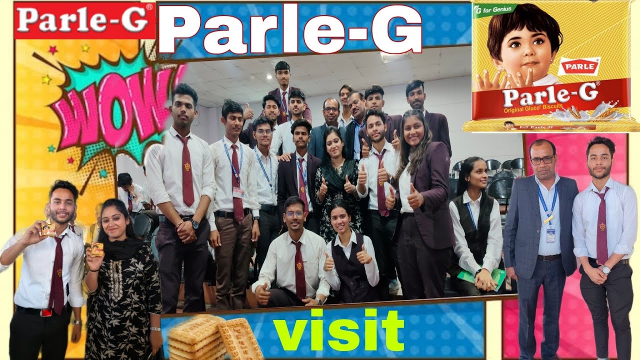 "Parle-G factory visit with college! 🍪 #parleg #biskit #college #factry ...