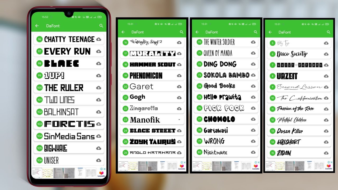 Cara Ganti Font Keren Gratis Di Hp Xiaomi - YouTube