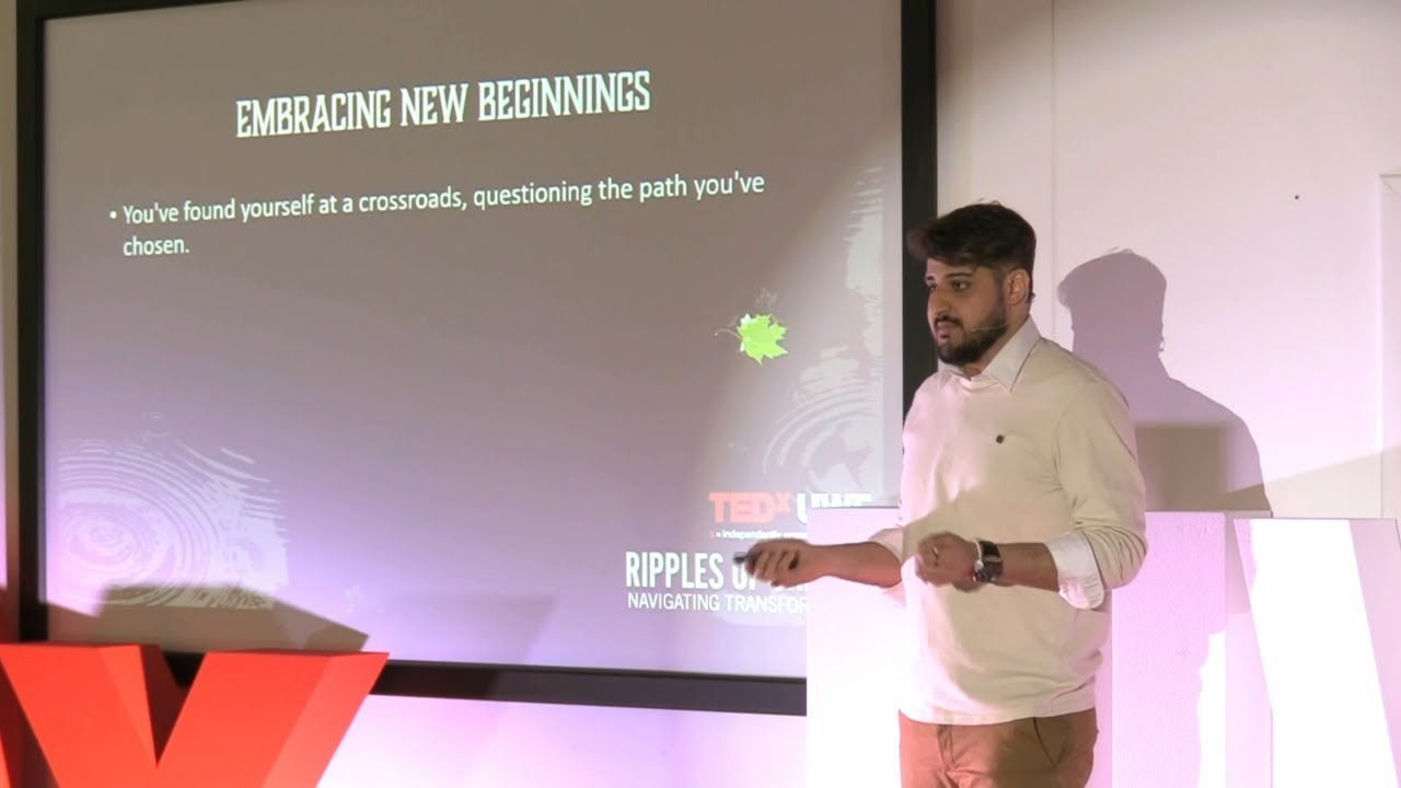 Its Never too Late to Change | Syed Ayaan Reza | TEDxUWE - YouTube