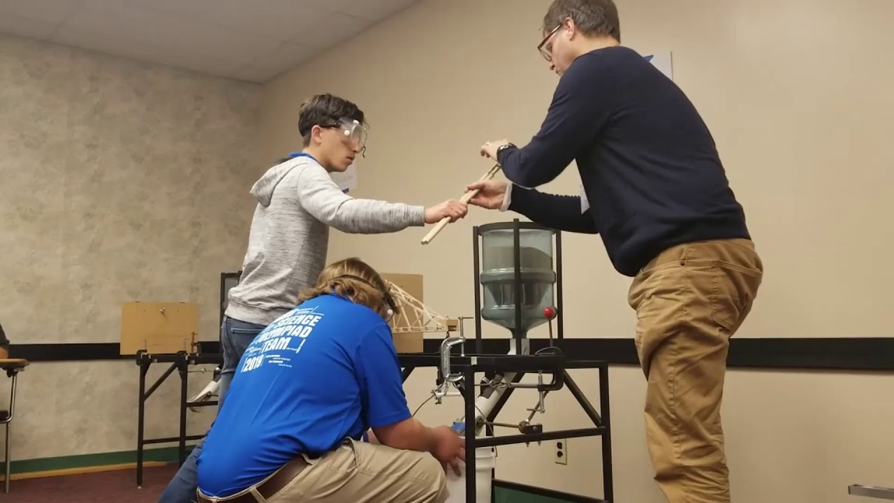 Boomilever Science Olympiad State Test - YouTube