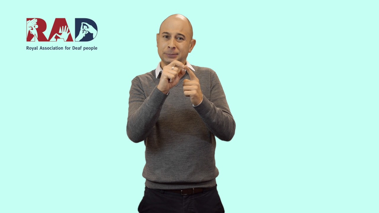 Royal Association for Deaf people (RAD): Translation Service - YouTube
