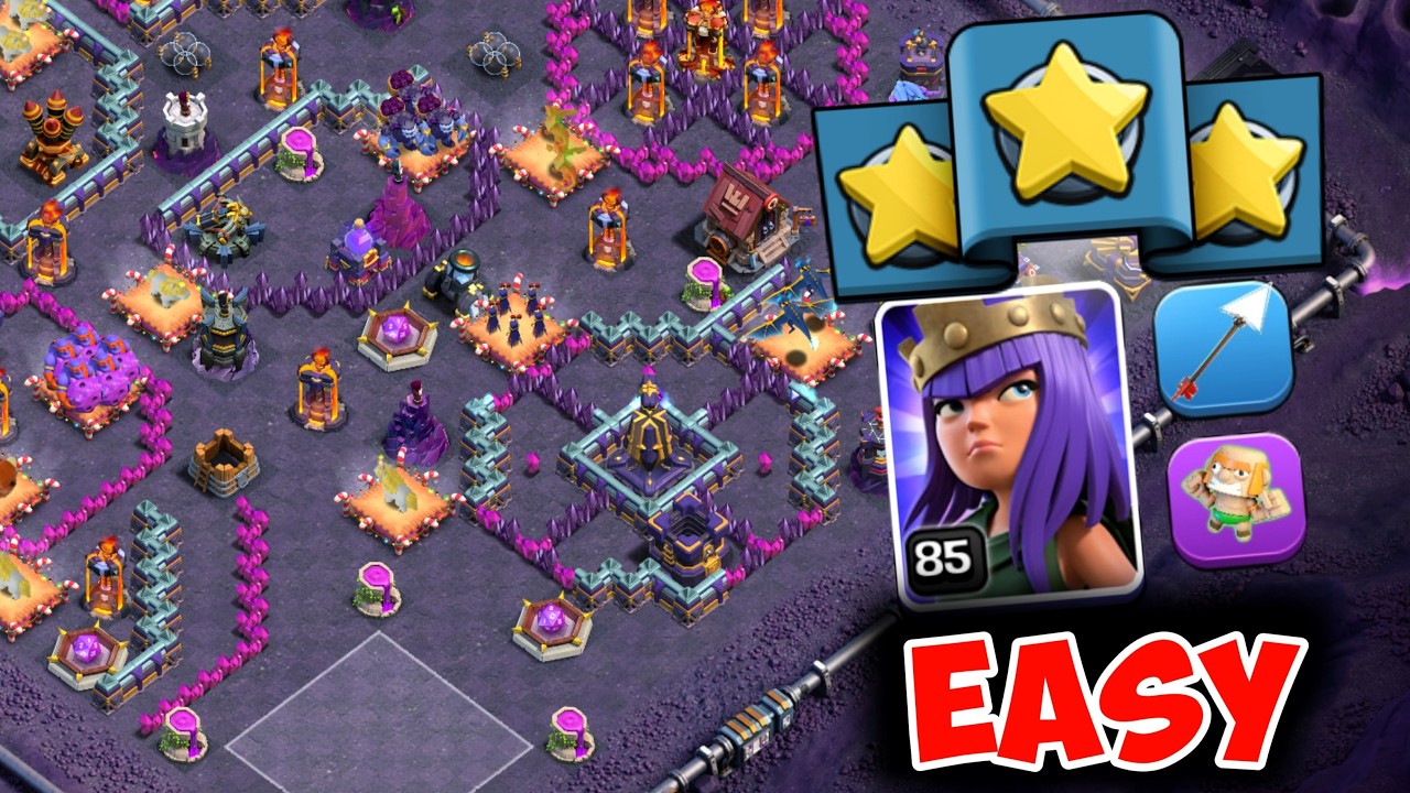 Easily 3 Star Cosmic Calamity Challenge. Clash of Clans - YouTube