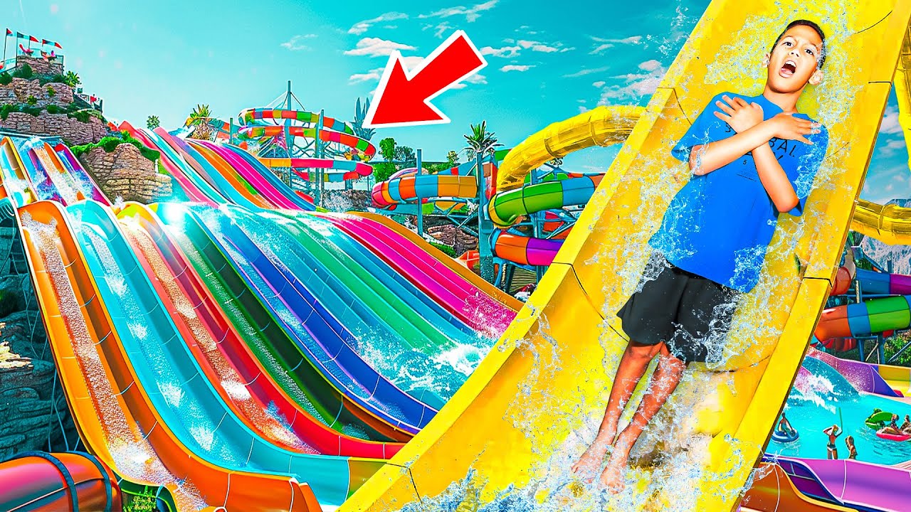 I SURVIVED The CRAZIEST Water Park in The WORLD! - YouTube