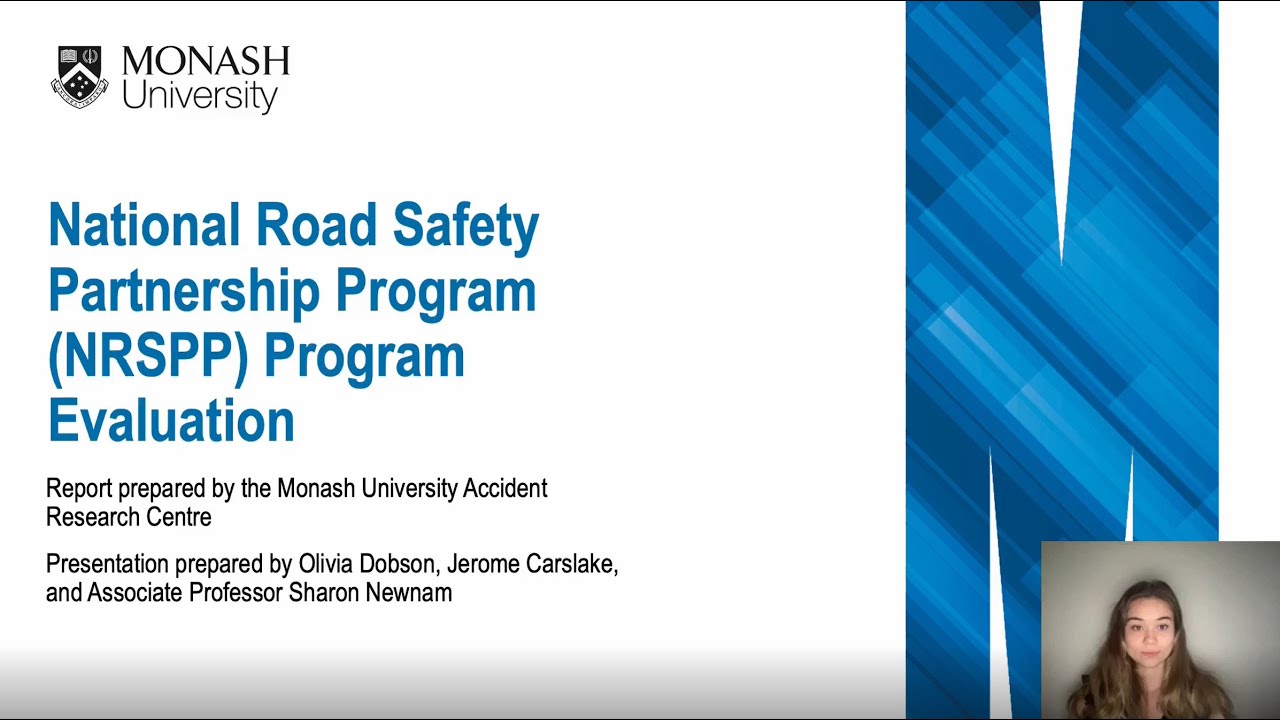 National Road Safety Partnership Program (NRSPP) Evaluation - Olivia ...
