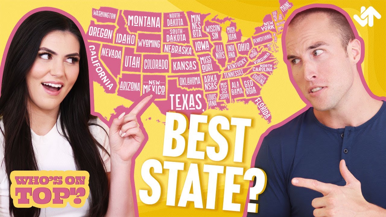 Ranking The BEST and WORST States in America | Who's On Top? - YouTube
