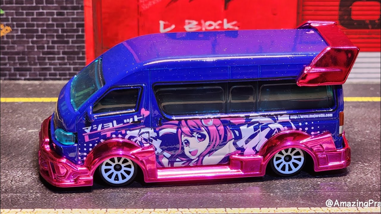 SUPER RARE Hitasha, Toyota Hiace - Tune Up Series 2 - Majorette ...