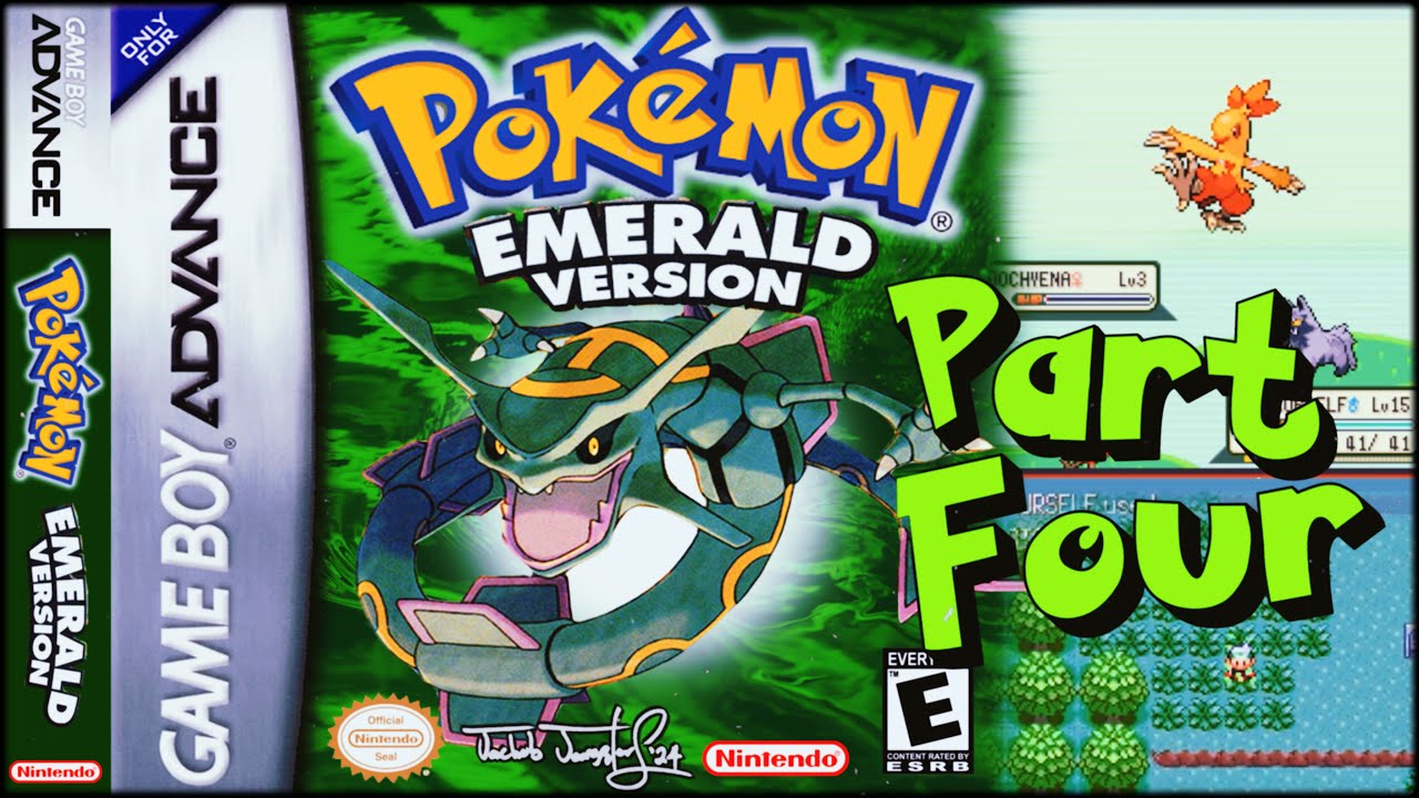 GBA: Pokémon Emerald (2004) Part 4 | EXP Farming - YouTube