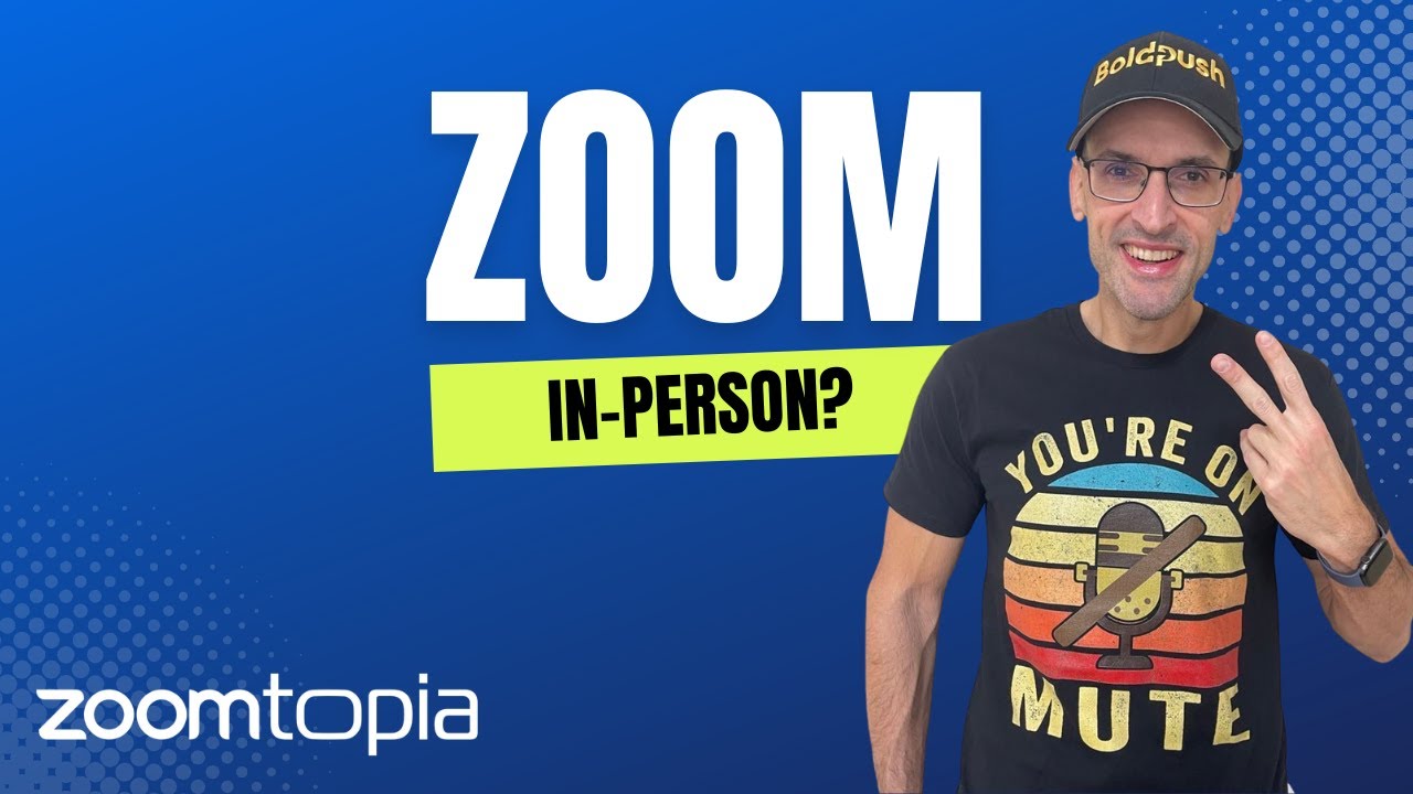 How Does Zoom Run In-Person Events? - YouTube