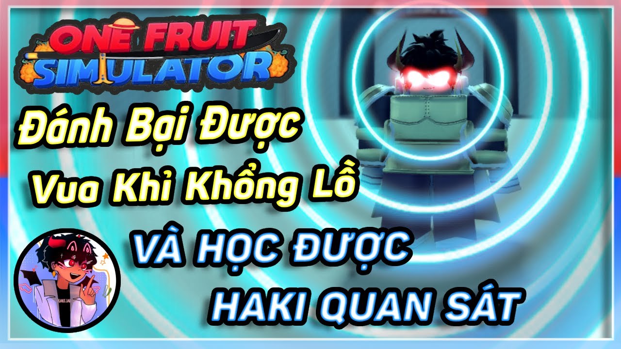 ONE FRUIT SIMULATOR #5 | HÀNH TRÌNH HỌC TẬP HAKI QUAN SÁT | Roblox ...