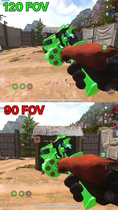 Warzone Mobile FOV 😱🔥Comparison (120 VS 90) - YouTube