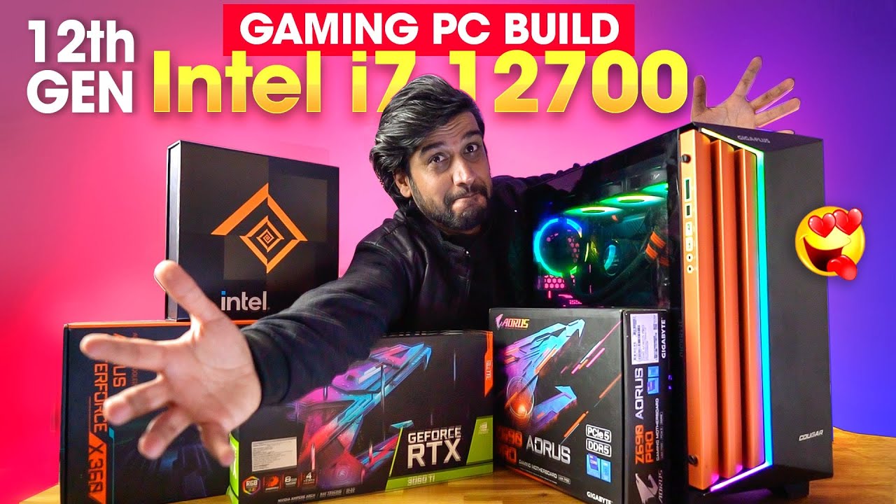 Intel 12th Gen i7-12700 x AORUS Gaming PC Build 🔥 RTX 3060Ti - Gameplay ...