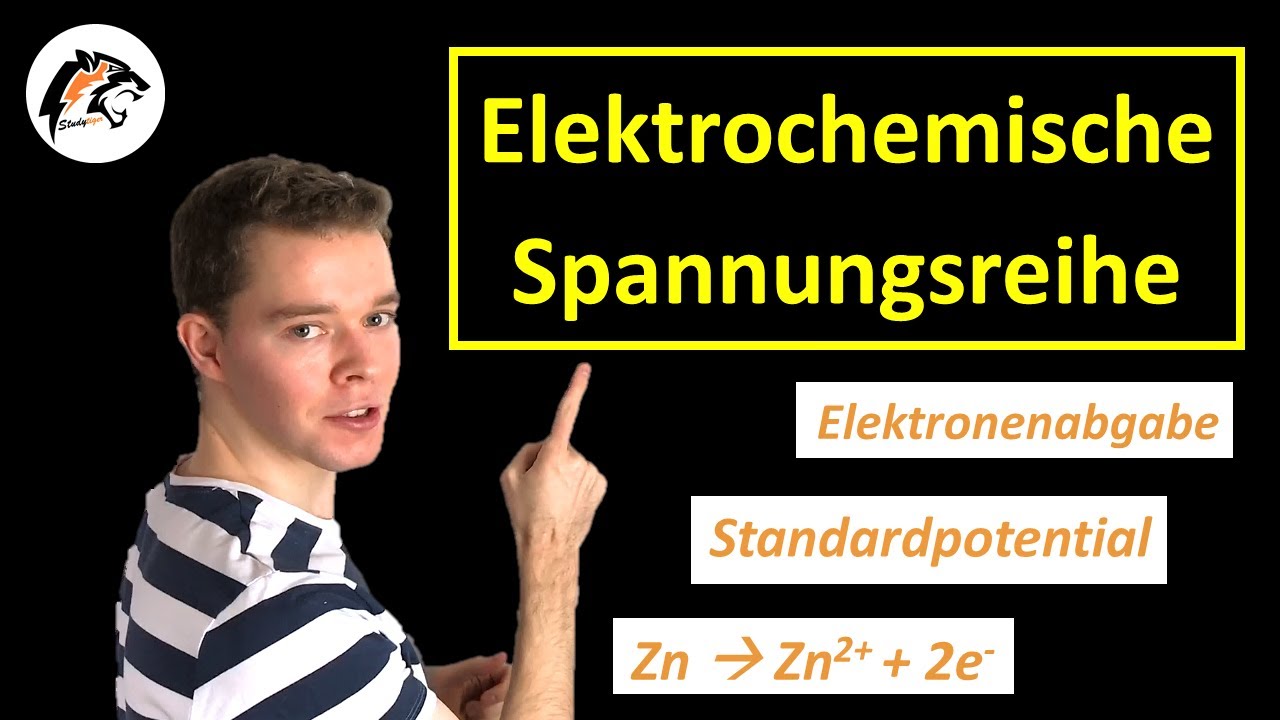 Elektrochemische Spannungsreihe/Redoxreihe | Chemie Tutorial - YouTube