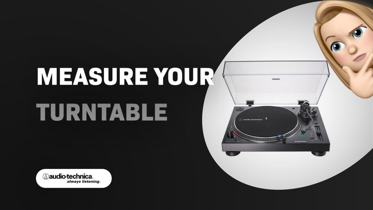 How to Measure Your Audio-Technica AT-LP120XUSB Turntable - YouTube