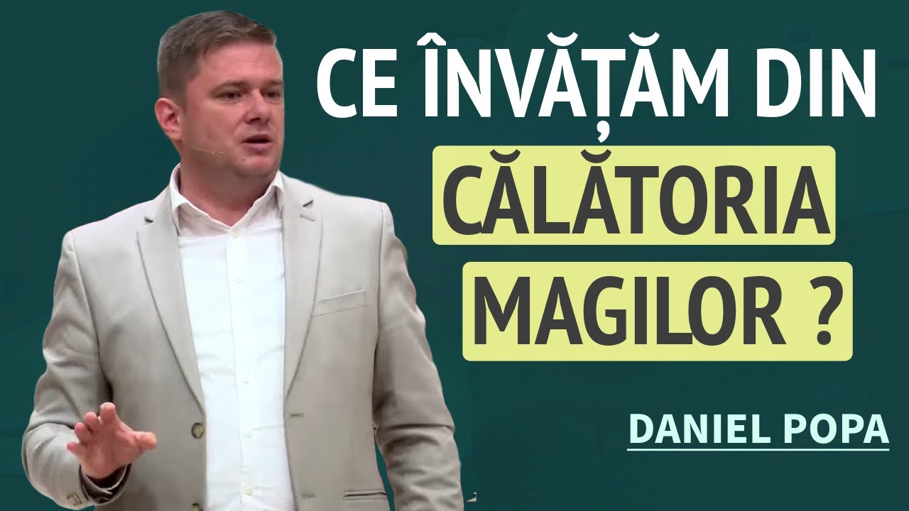 Dani Popa - Ce învățăm din călătoria magilor ? | PREDICĂ 2023 - YouTube