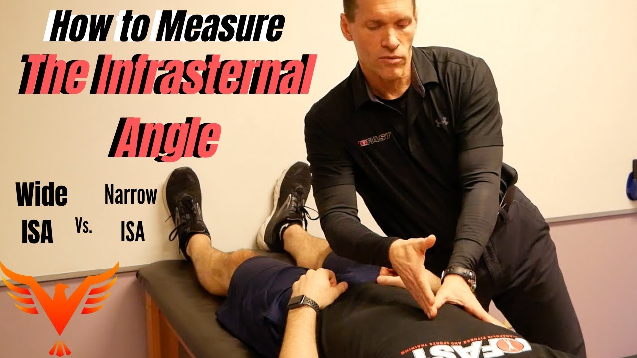 How to Measure the Infrasternal Angle - YouTube