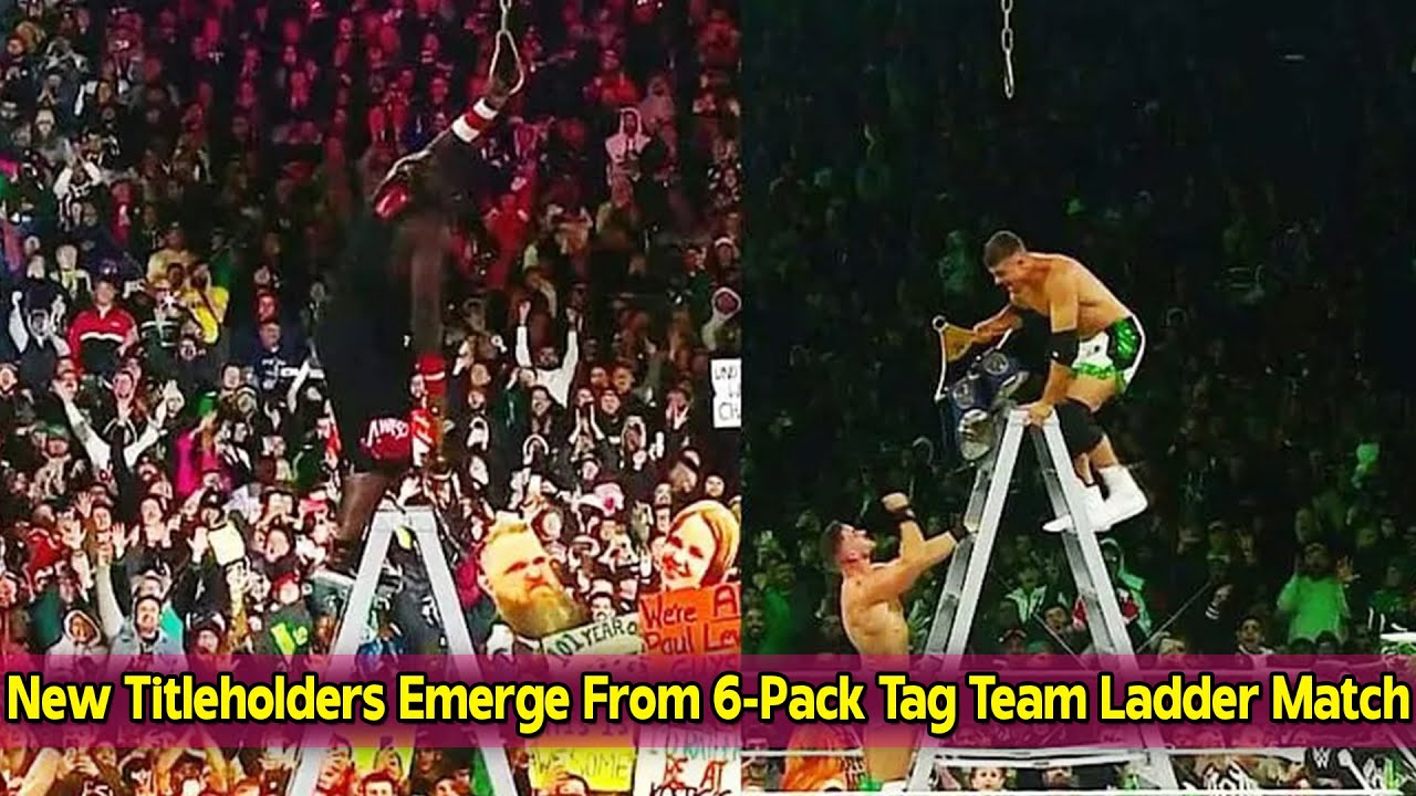 New Titleholders Emerge From 6-Pack Tag Team Ladder Match at ...