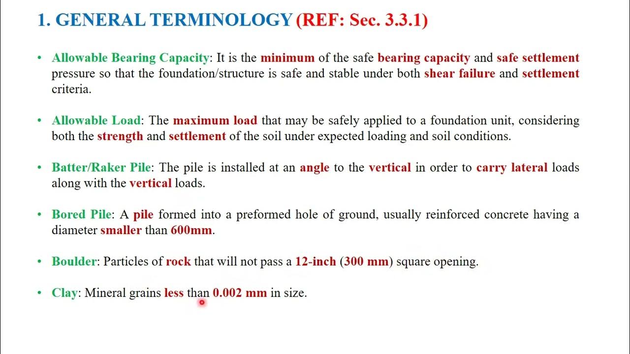 BNBC 2020_Soils and Foundations_Lecture 1.1 (Part-A) - YouTube