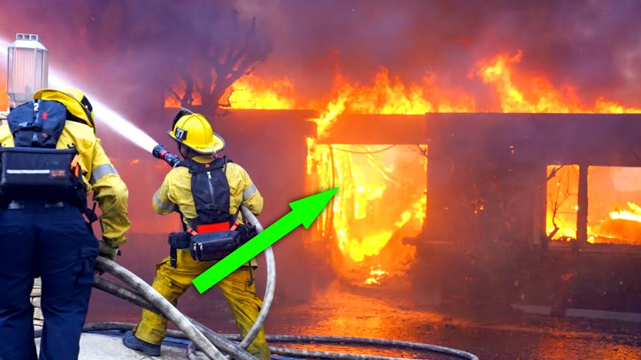 See Firefighters Battle California Fires as Aircrafts Drop Water ...