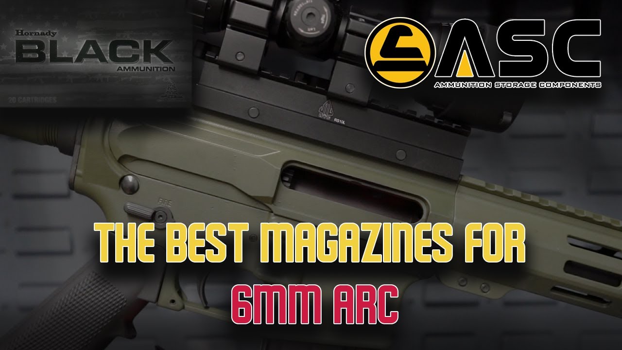 ASC 15rd 6mm Arc AR-15 Magazine Demo - YouTube