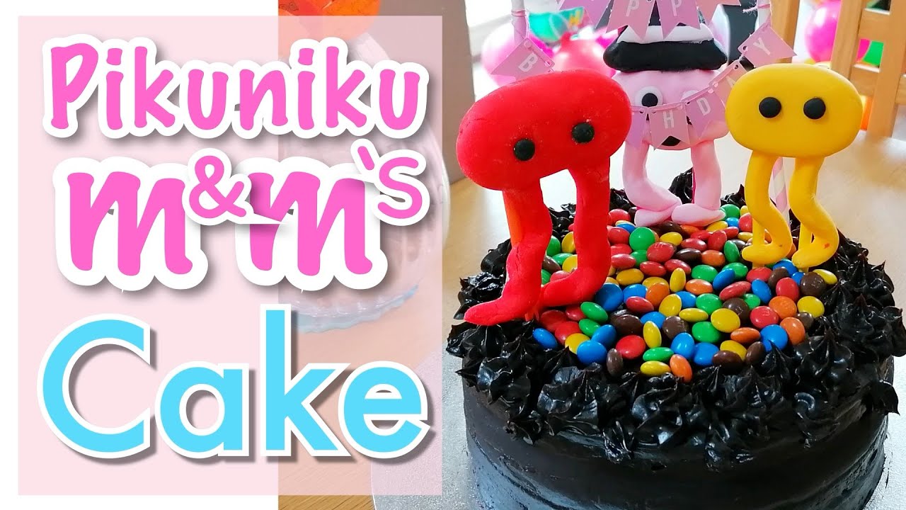 Pikuniku with M&M’s Themed Birthday Cake | KC Mum Life - YouTube