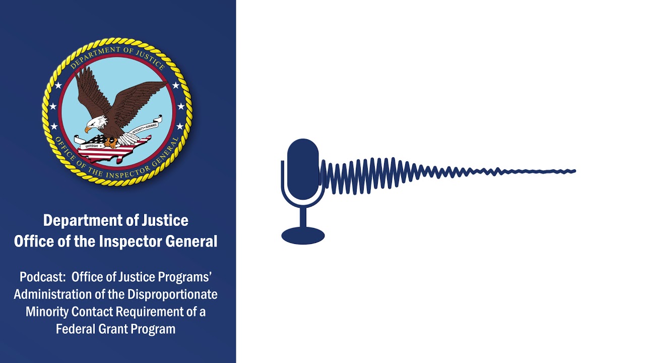 OJP’s Administration of the Disproportionate Minority Contact ...