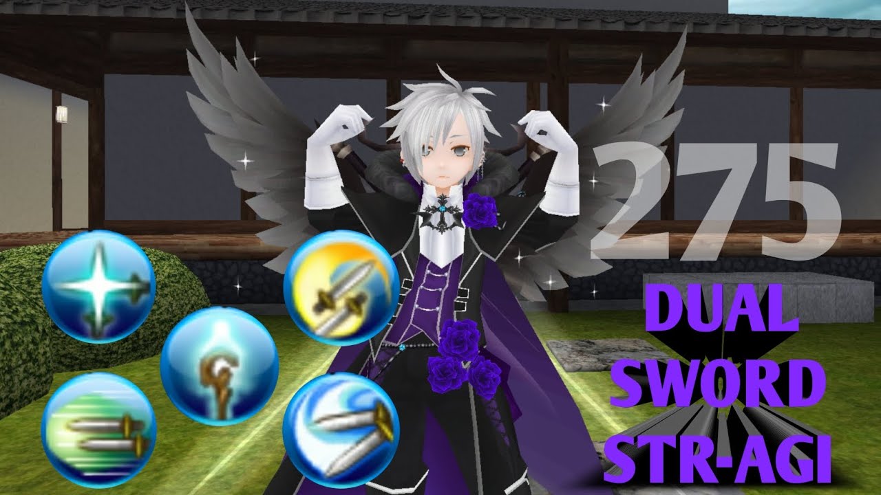 Toram Online - Build Dual Sword STR-AGI lv275 (Long Range) - YouTube