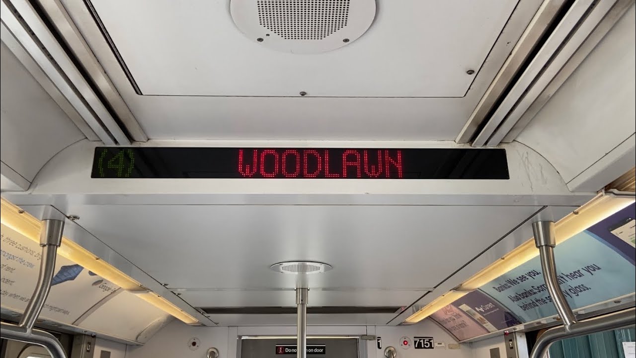 IRT Subway: R142 (4) Train Ride from New Lots Avenue to Woodlawn via ...