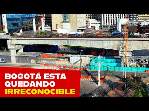 ¡EL CAMBIO ES TOTAL! Avances Estación 13 Metro de Bogotá