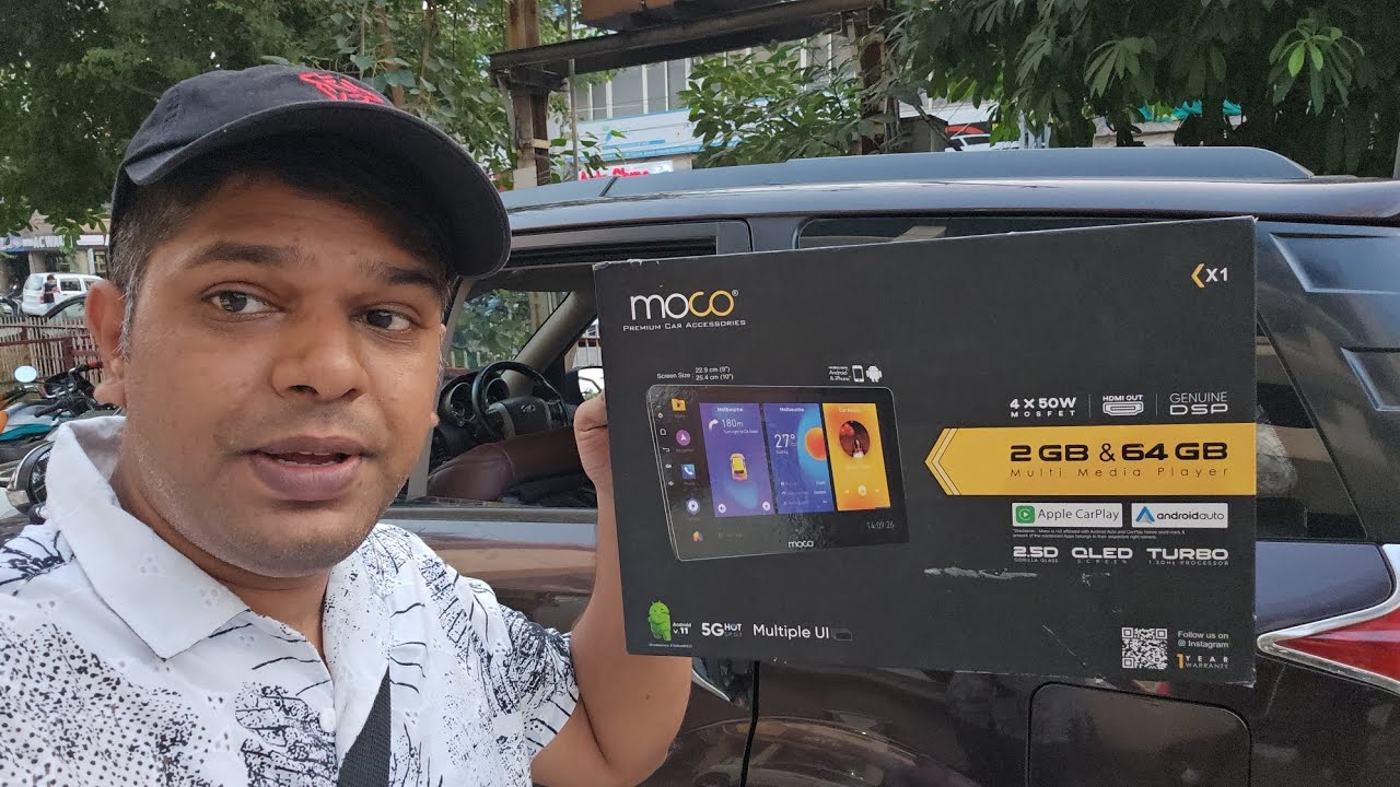 MOCO X1 ANDROID 2+64 GB 5G HOTSPOT INSTALLED IN XUV 500 | ANDROID V11 ...