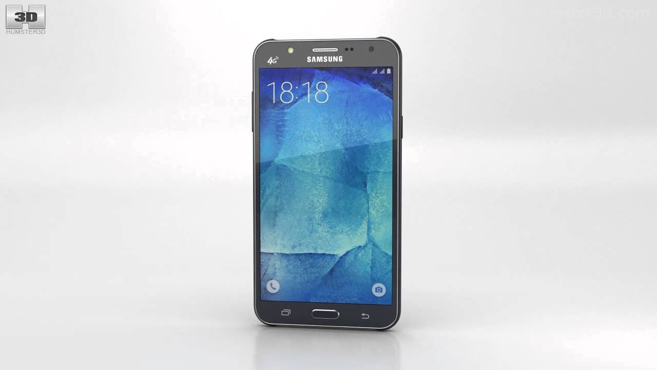 Samsung Galaxy J5 Black 3D model by 3DModels.org - YouTube