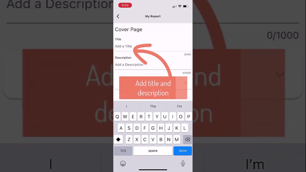 How To Add A Cover Page In Report And Run Version 2 iOS YouTube How To Add A Cover Page In Report And Run Version 2 iOS YouTube