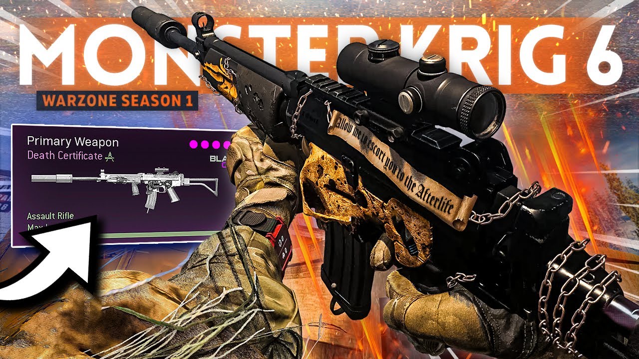 I think this WARZONE KRIG Loadout could be a MONSTER! (Best Class Setup ...