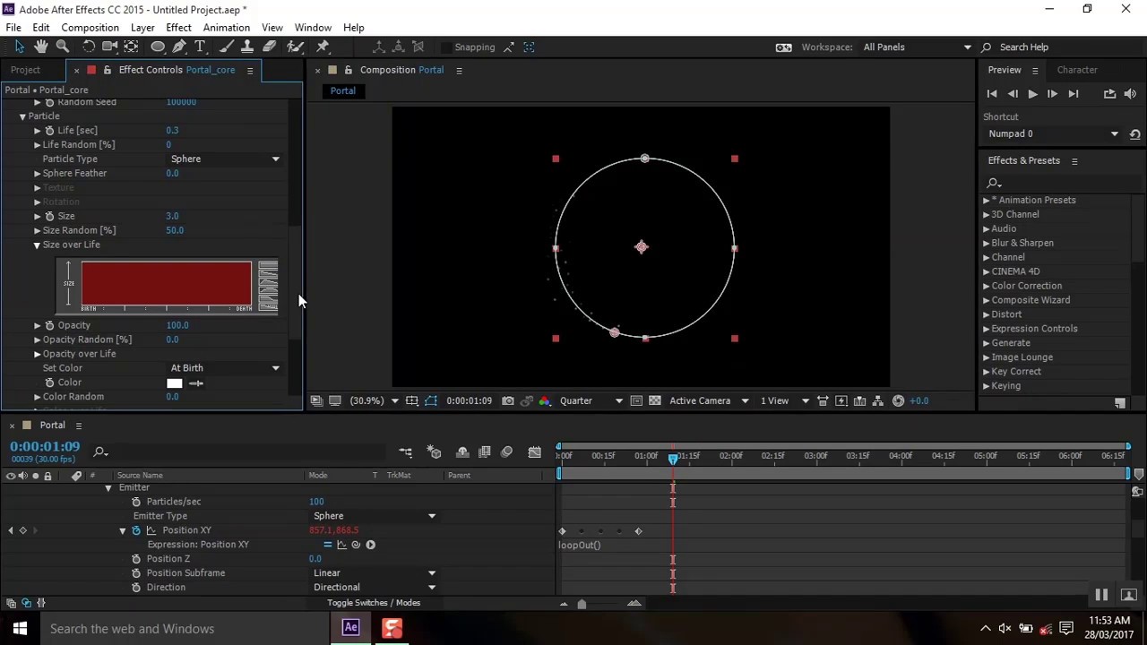 Doctor Strange Easy Portal VFX Tutorial - Adobe After Effects -Trapcode ...