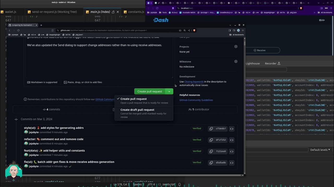 The Sad Batch - Part 3 📦 (Ð) Incubator Wallet 🗃️ [HTML, JS & CSS] 📺 Episode 54 - YouTube