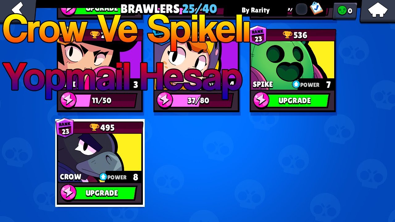 SPİKE VE CROW'LU YOPMAİL HESAP 😱! - YouTube