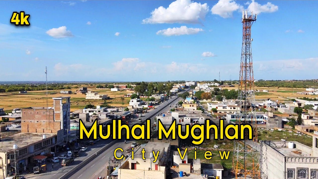 Mulhal Mughlan City View | Mavic Mini View | 4k Drone View - YouTube