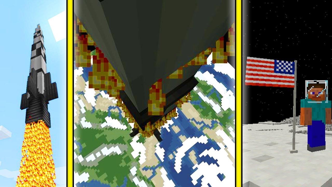 MINECRAFT MODS Como ir a la LUNA y otros PLANETAS en MINECRAFT MOD 1.16 ...