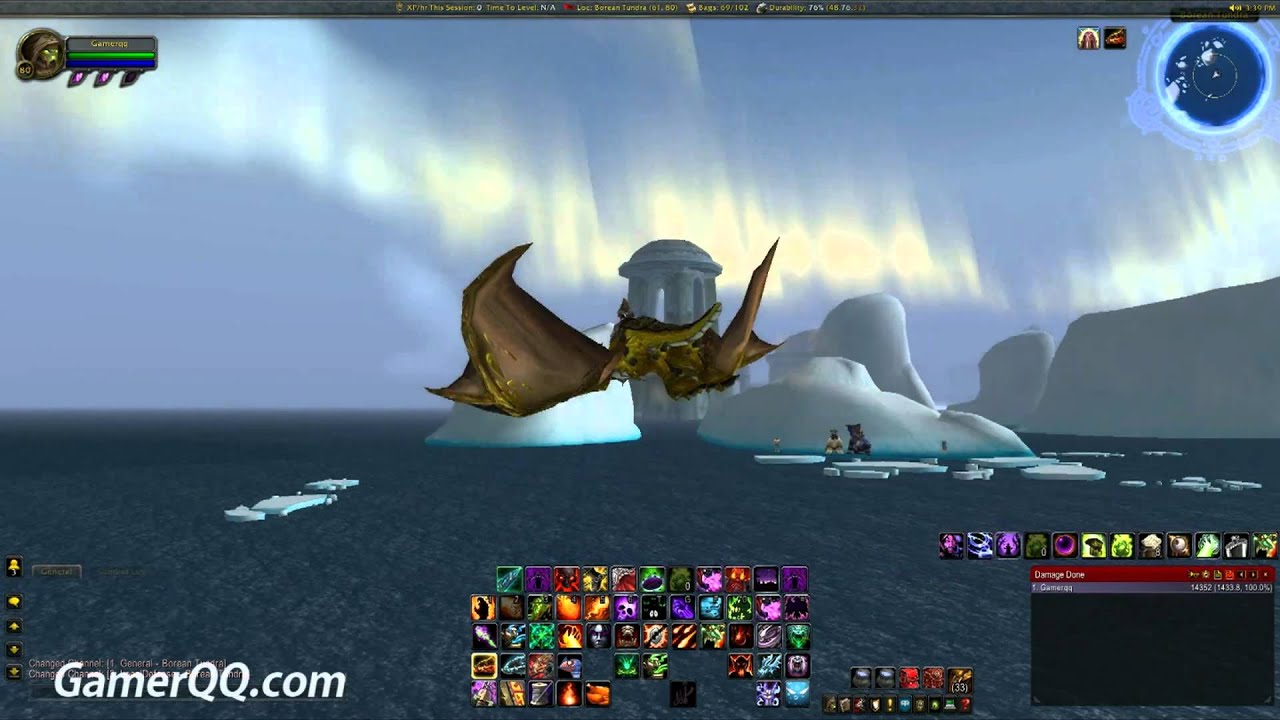 WoW Cataclysm Glitch - Pink Box of Death Around Boats - YouTube
