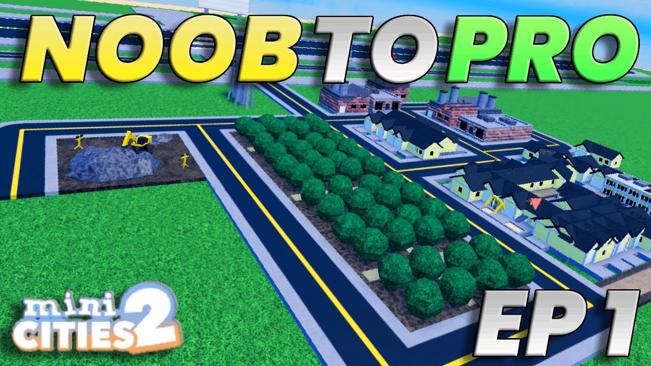 Roblox Mini Cities Noob To Pro | Series Episode 1 - YouTube