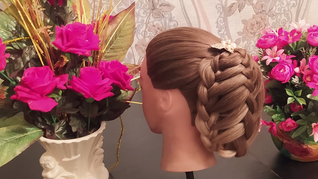 The perfect hairstyle for a party 🌼 - YouTube