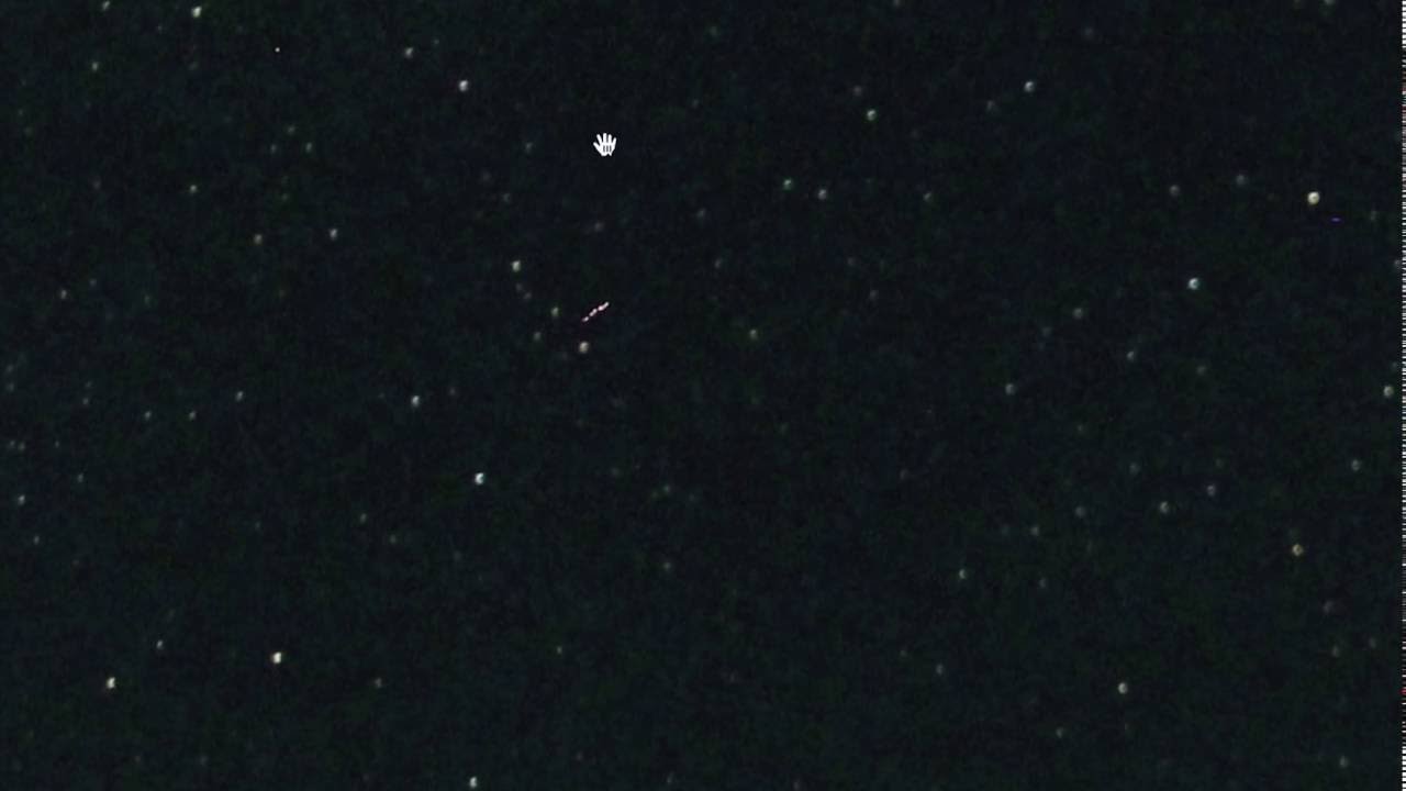 New Moon Star time lapse 1st Dec 2016 - YouTube